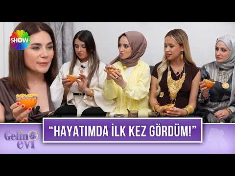 Portakal kabuklarına oya işleten Büşranur Gelin herkesi şaşırtıyor! | Gelin Evi 1716. Bölüm