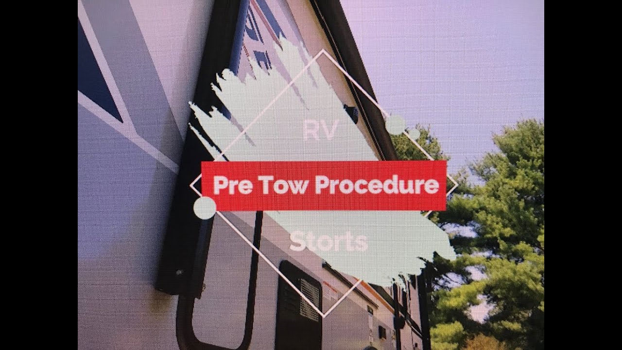 Pre Tow Procedures - YouTube