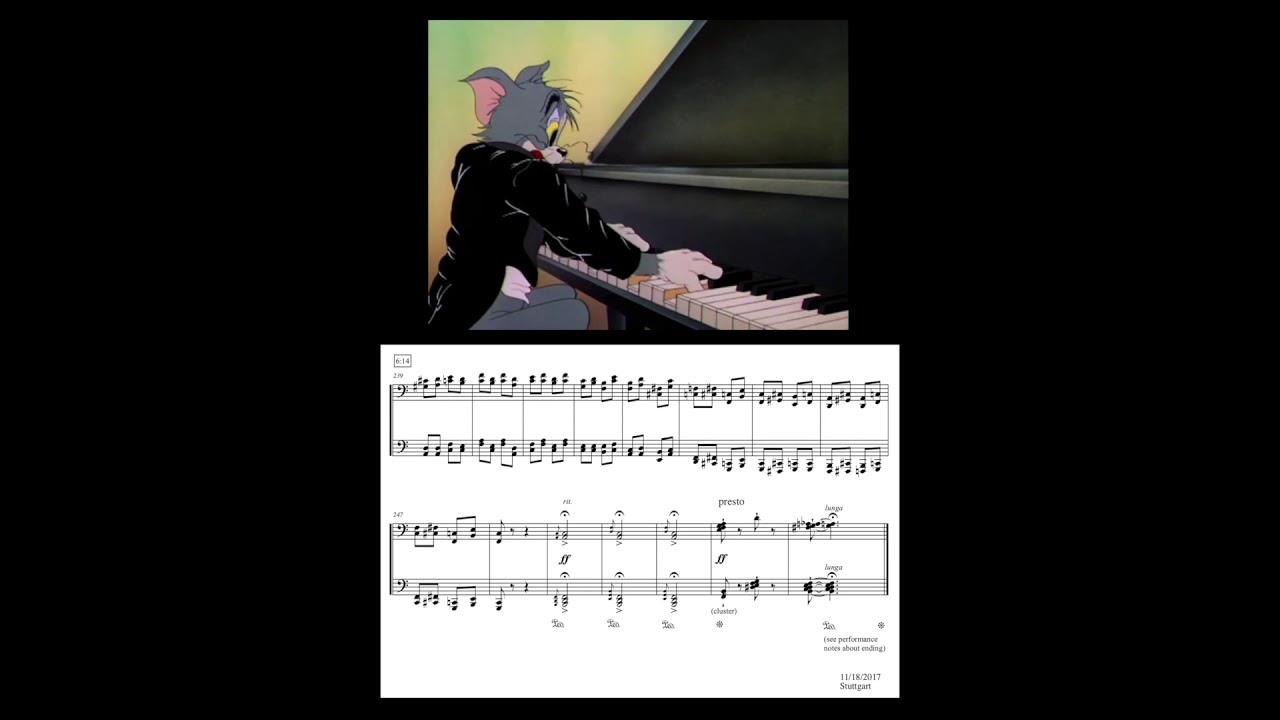 Cat Concerto Transcription, excerpt - YouTube