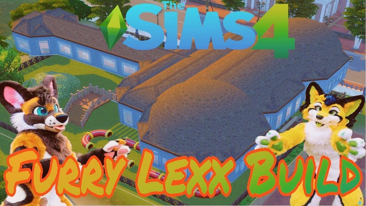 Sims 4 - Lexx Furry Build - YouTube