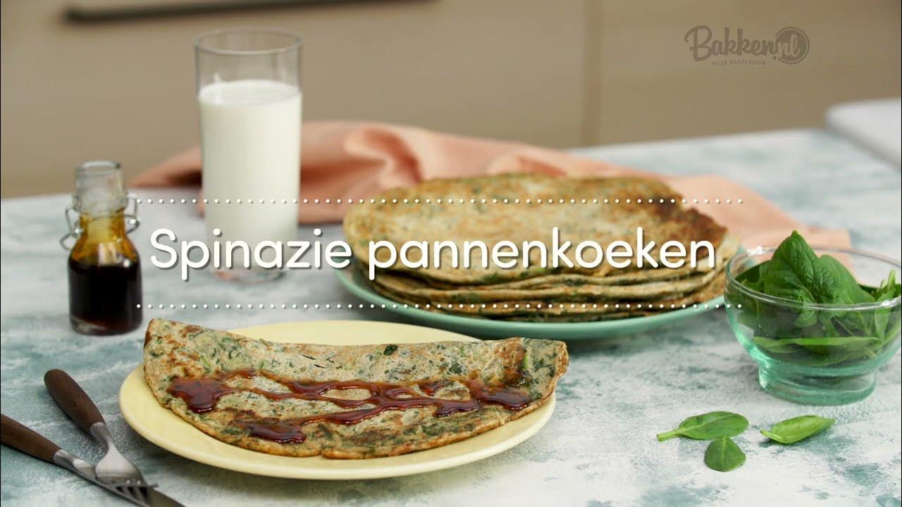 Bakken.nl - Spinazie pannenkoeken - YouTube