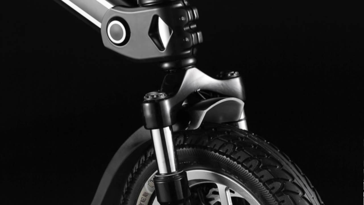 12 inch folding e-bike ONW5+ - YouTube
