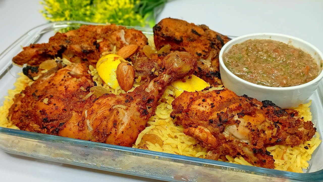 Chicken Mandi Recipe| Authentic Recipe Of Mandi Biryani - YouTube