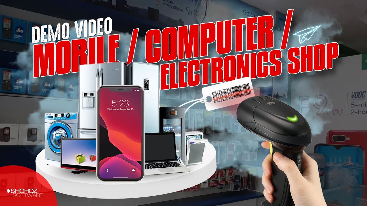 Mobile, Computer & Electronics Shop Demo | Shohoz Software - YouTube