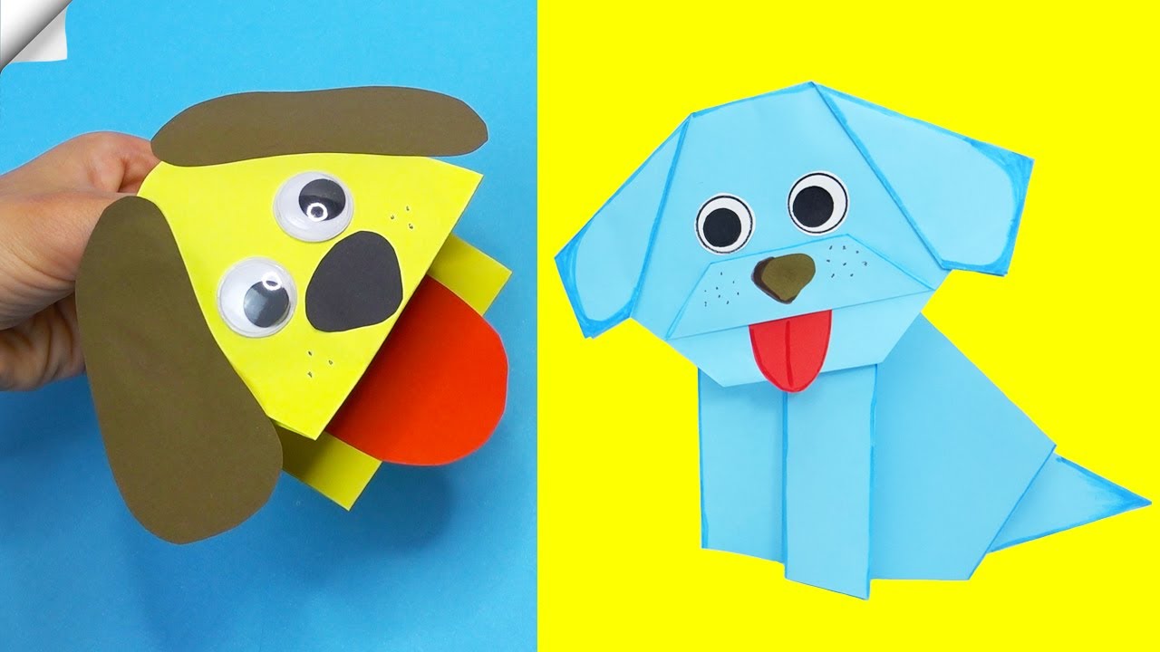 4 Moving Paper Toys How To Make Paper Dogs YouTube 4 Moving Paper Toys How To Make Paper Dogs YouTube