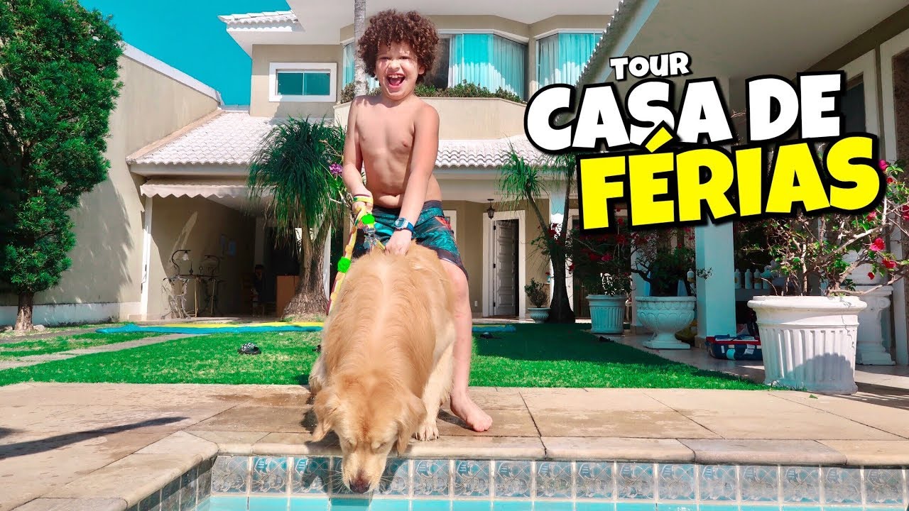 TOUR PELA MINHA CASA DE FÉRIAS! - Isaac do VINE - YouTube
