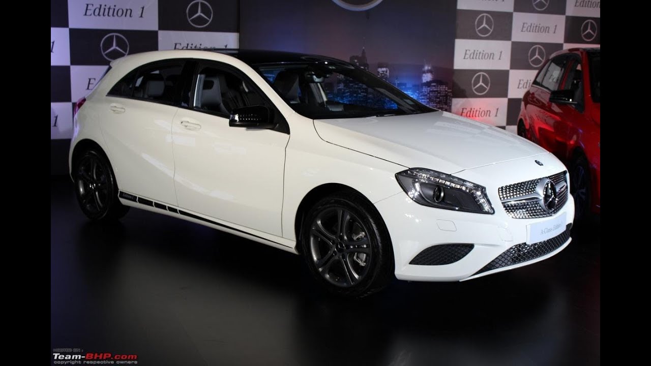 Mercedes-Benz A-Class Edition 1 Launched in India ! - YouTube