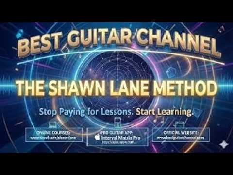 Deep Dive of The Shawn Lane Guitar Curriculum and a behind the scenes ...