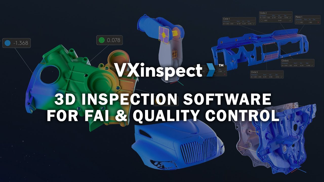 3D inspection software for first article inspection (FAI) & quality ...