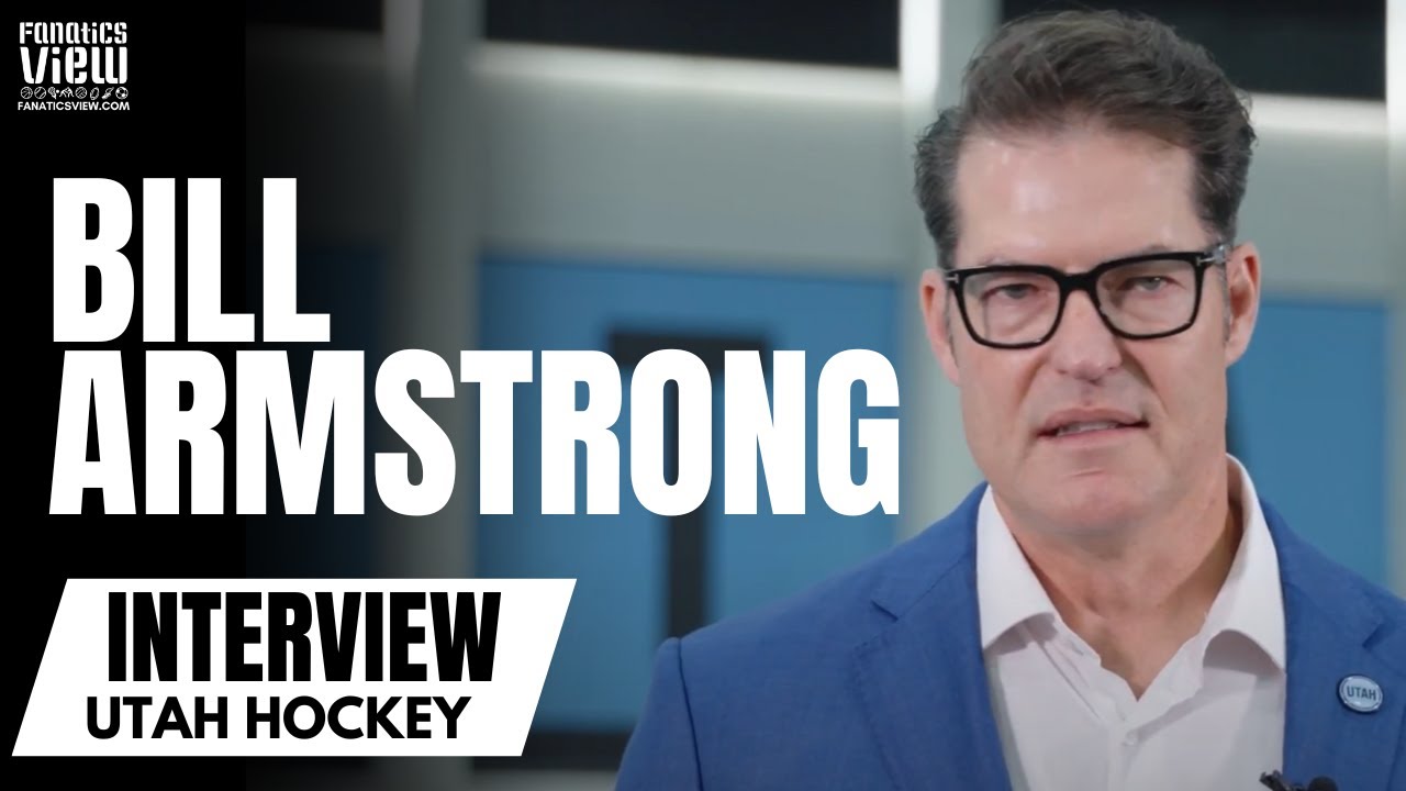 Bill Armstrong Discusses Start of Utah Hockey Training Camp & Building ...