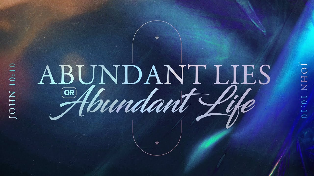 Abundant Lies Or Abundant Life | Pastor Sam Coley - YouTube