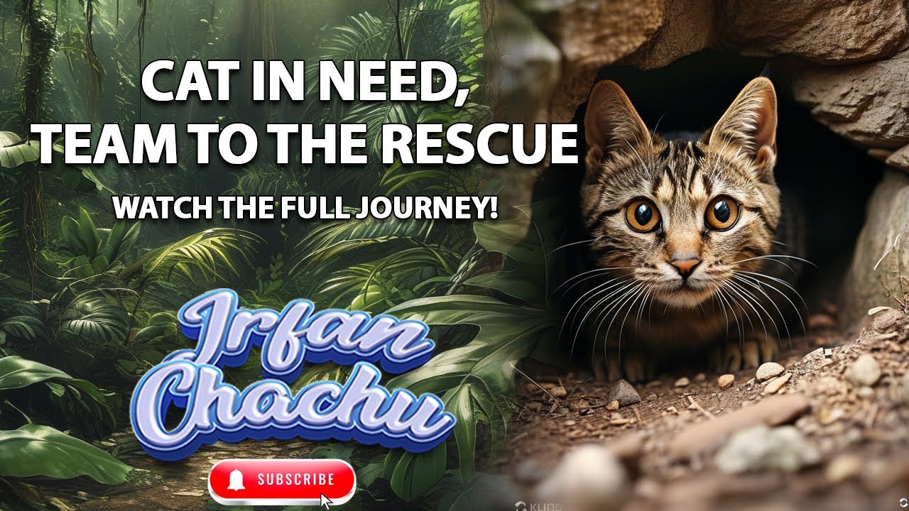 Irfan Chachu's Kitten RESCUE Mission Goes VIRAL! #irfan #cat #rescue ...