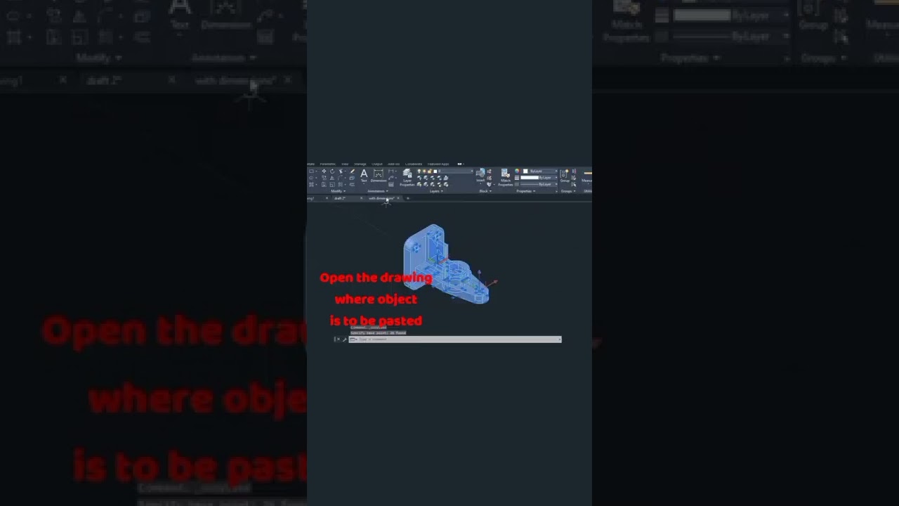 How To Copy One Drawing In AutoCAD To Another YouTube How To Copy One Drawing In AutoCAD To Another YouTube