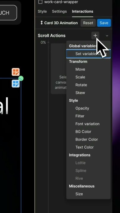 Creating a 3D Card Animation in Webflow - YouTube