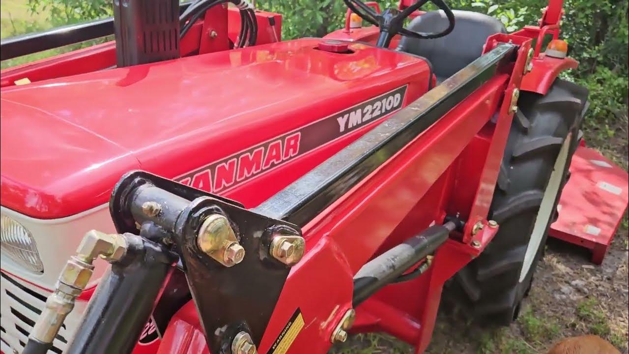 Yanmar YM2210D used compact tractor for sale by Toughtractors.com - YouTube
