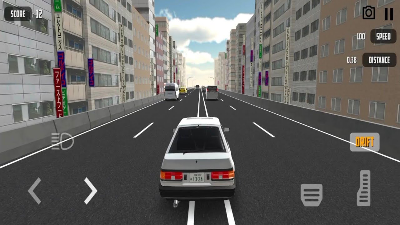 Japanese Expressway Racer Gameplay - YouTube