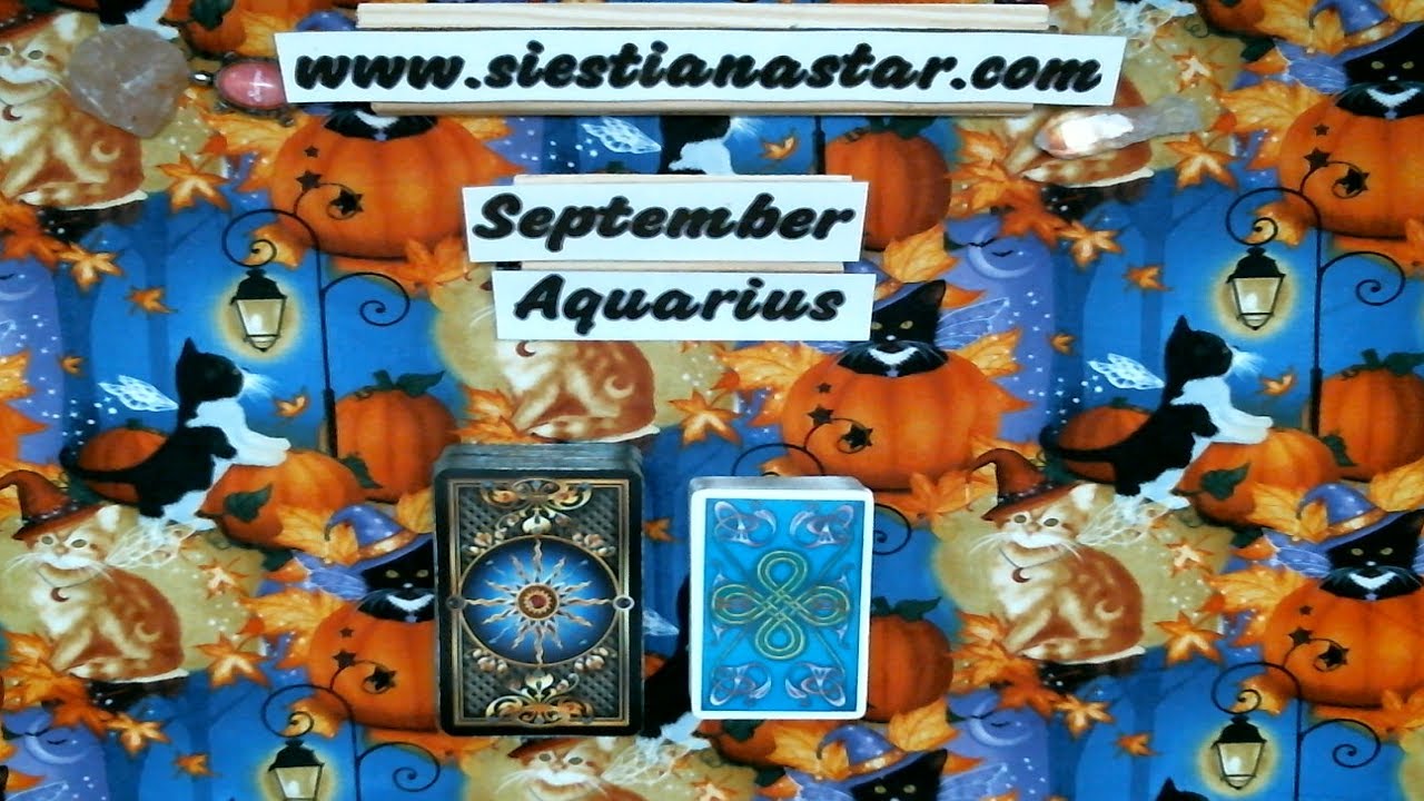Aquarius September 2020 Monthly Tarot Card Reading - YouTube