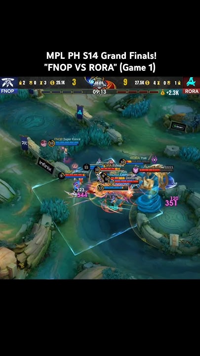 MPL PH S14 Grand Finals "FNOP VS RORA" Highlights!!🔥 (Game 1) #MLBBCr8torParty #MPLPHS14 - YouTube