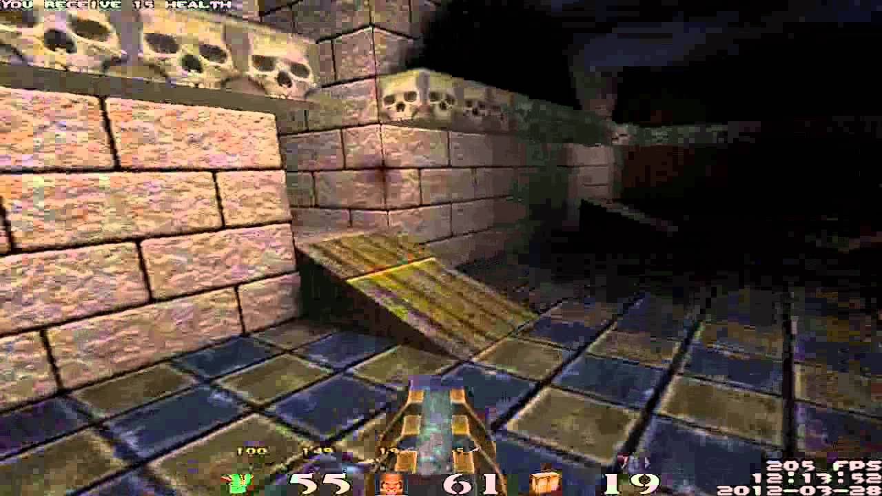 Quake 1 - Episode 4 - The Elder World + Final Level - YouTube