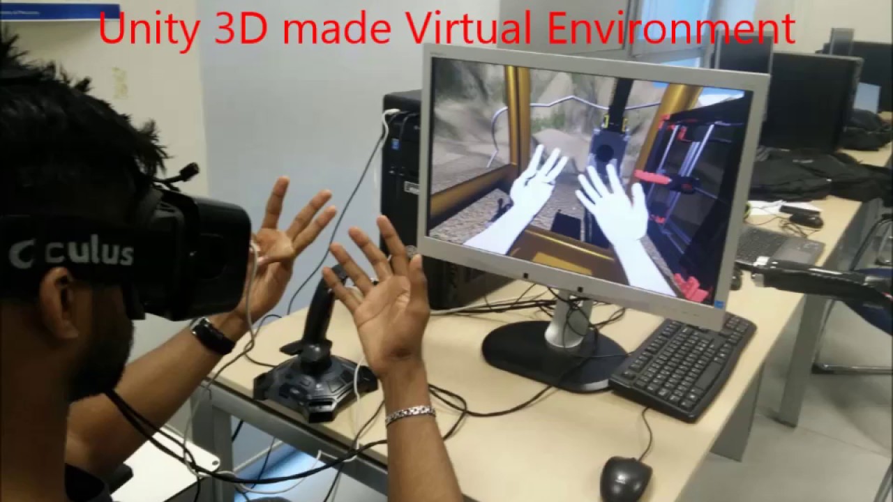 Virtual Reality and Haptics Excavator Simulator POLIMI MECC - YouTube