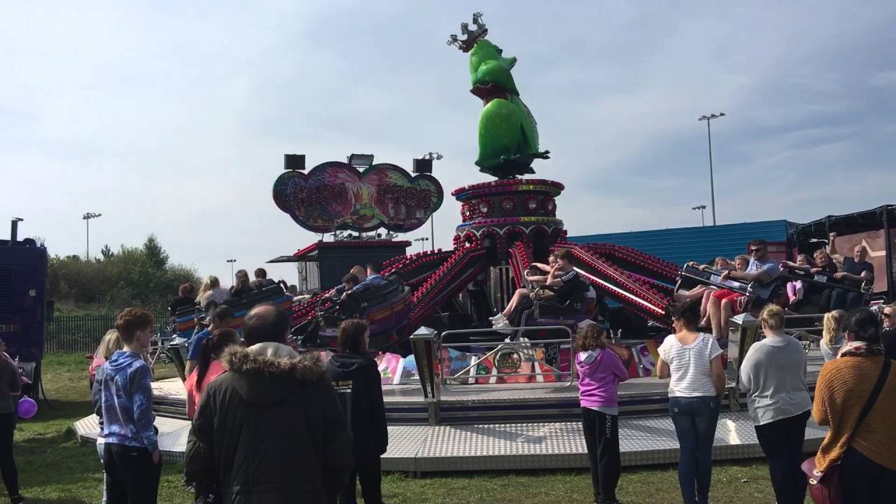 King frogs billy crows ashington funfair 2016 - YouTube