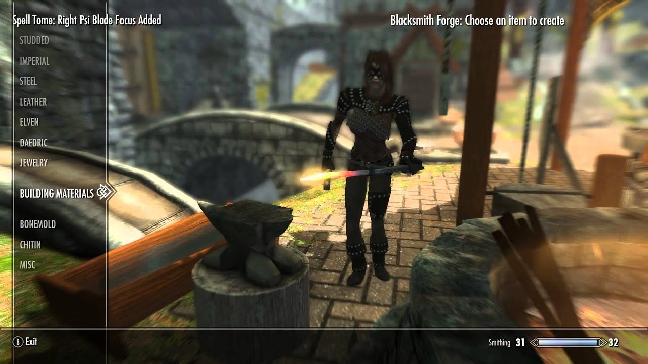 Skyrim Mod Showcase: Princess of Thieves Armor and Psi Blades - YouTube