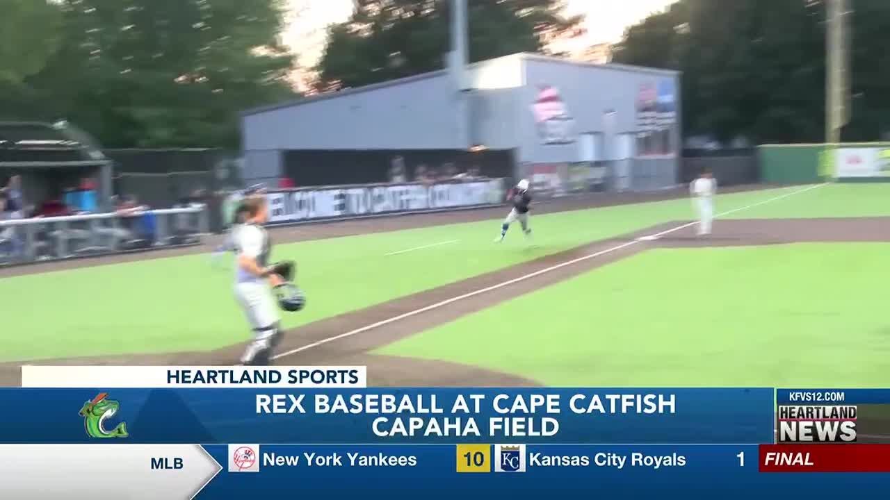 Cape Catfish take on Rex Baseball at Capaha Field - YouTube