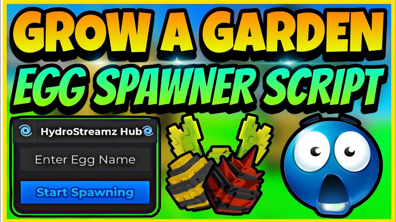 [🥚NEW] SCRIPT GROW A GARDEN ☘️| EGG SPAWNER & OP AND EASY TO USE | NEW ...