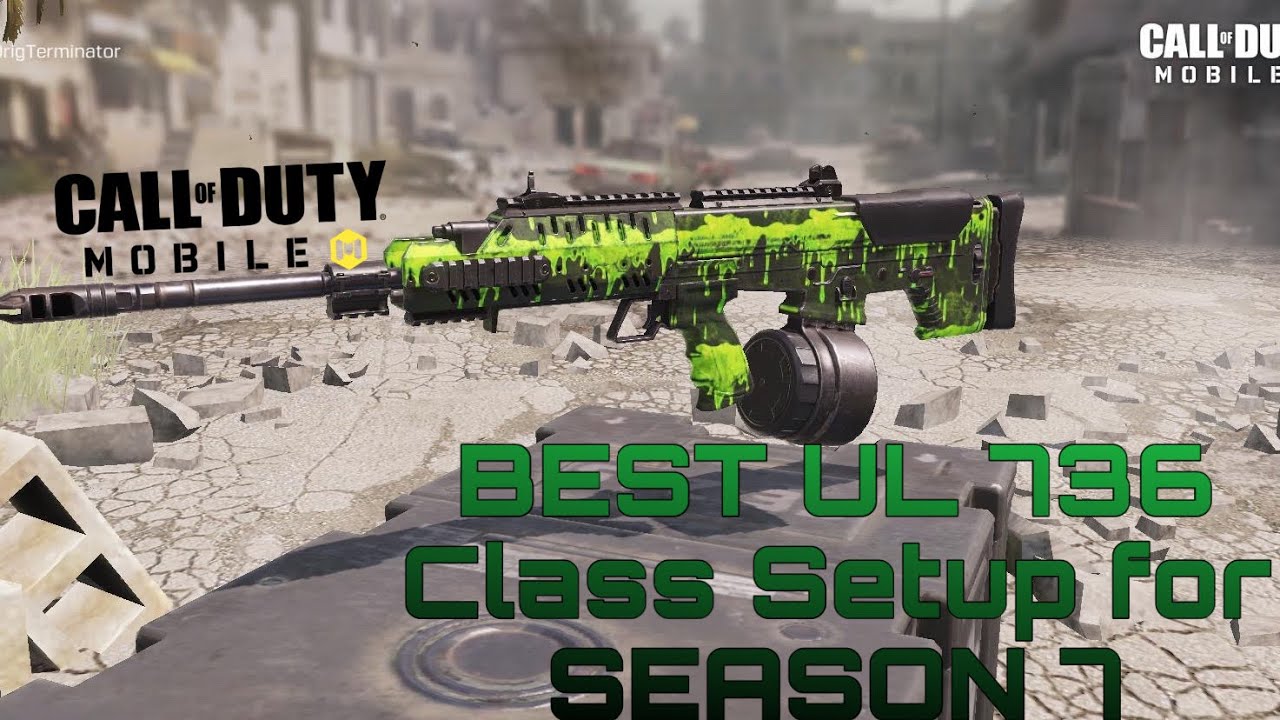 BEST UL 736 Class Setup for Season 7 Call Of Duty Mobile - YouTube