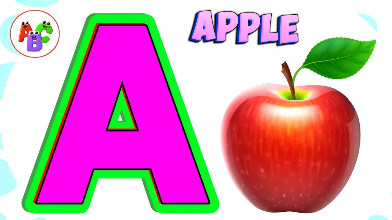 📚 ABC Cartoon Phonics 🎨 | A for Apple 🍎 A-AA Apple 🍏 | Fun A–Z Learning ...