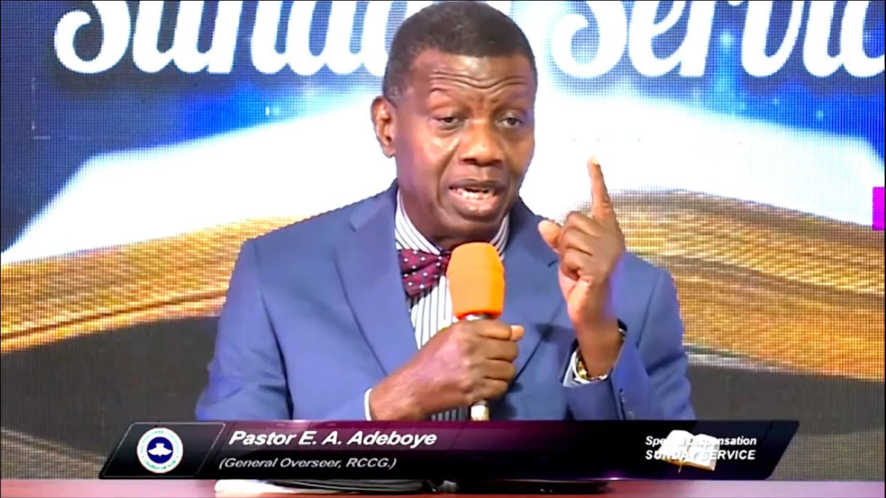 Pastor E.A Adeboye Sermon @RCCG July 31st 2022 SUNDAY SERVICE ...