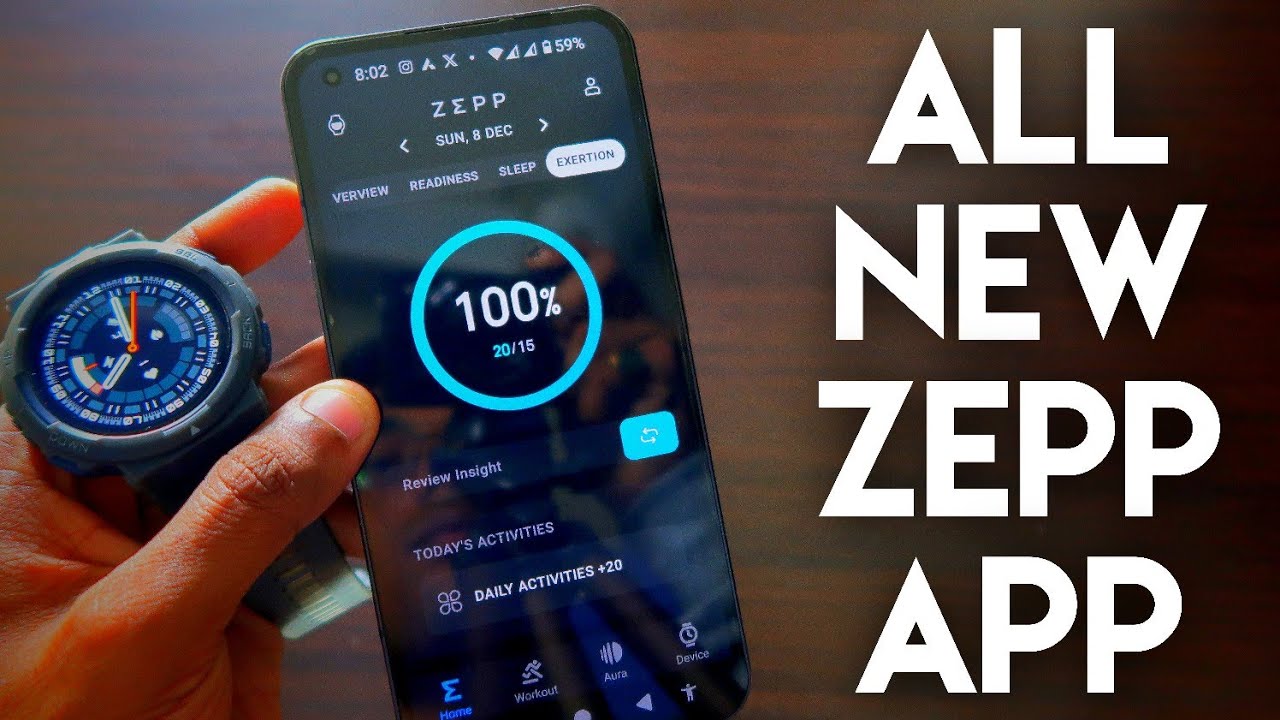 New Features Added In the Zepp App After Update - YouTube