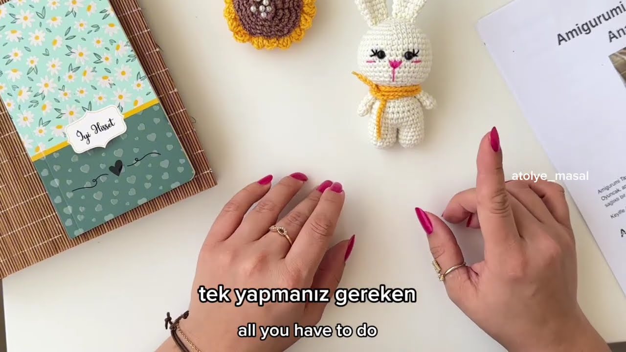 AMİGURUMİ TEMEL SEVİYE/AMIGURUMI BASIC LEVEL - YouTube