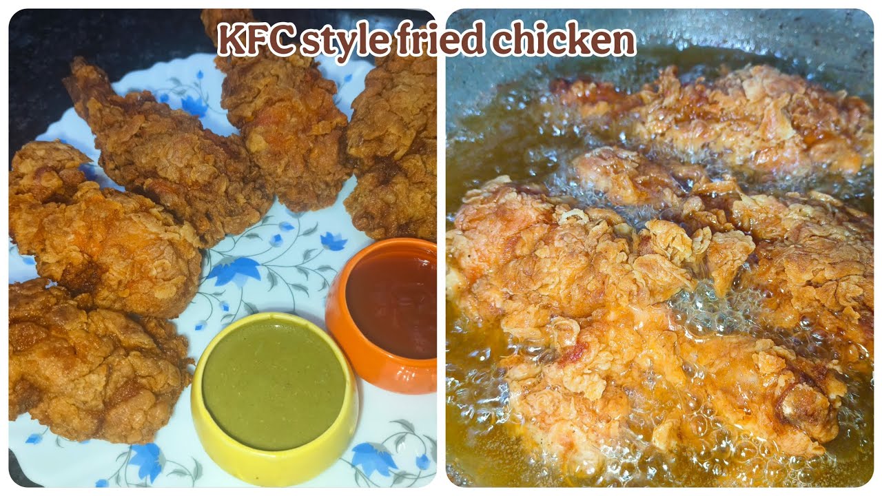 KFC style fried Chicken recipe/कुरकुरी फ्राइड चिकन आसान तरीके से बनाएं ...