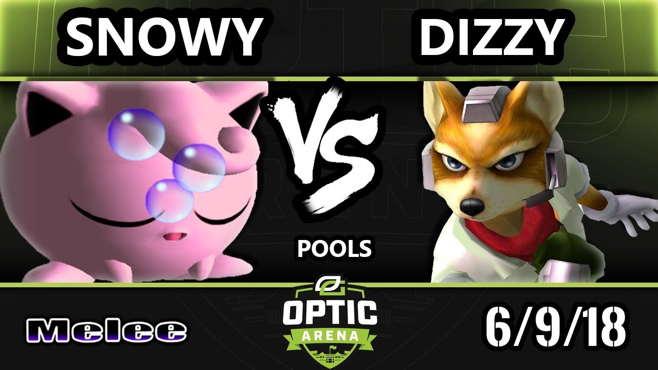 OpTic Arena SSBM - Snowy (Jigglypuff) Vs. Dizzy (Fox) Smash Melee Pools ...