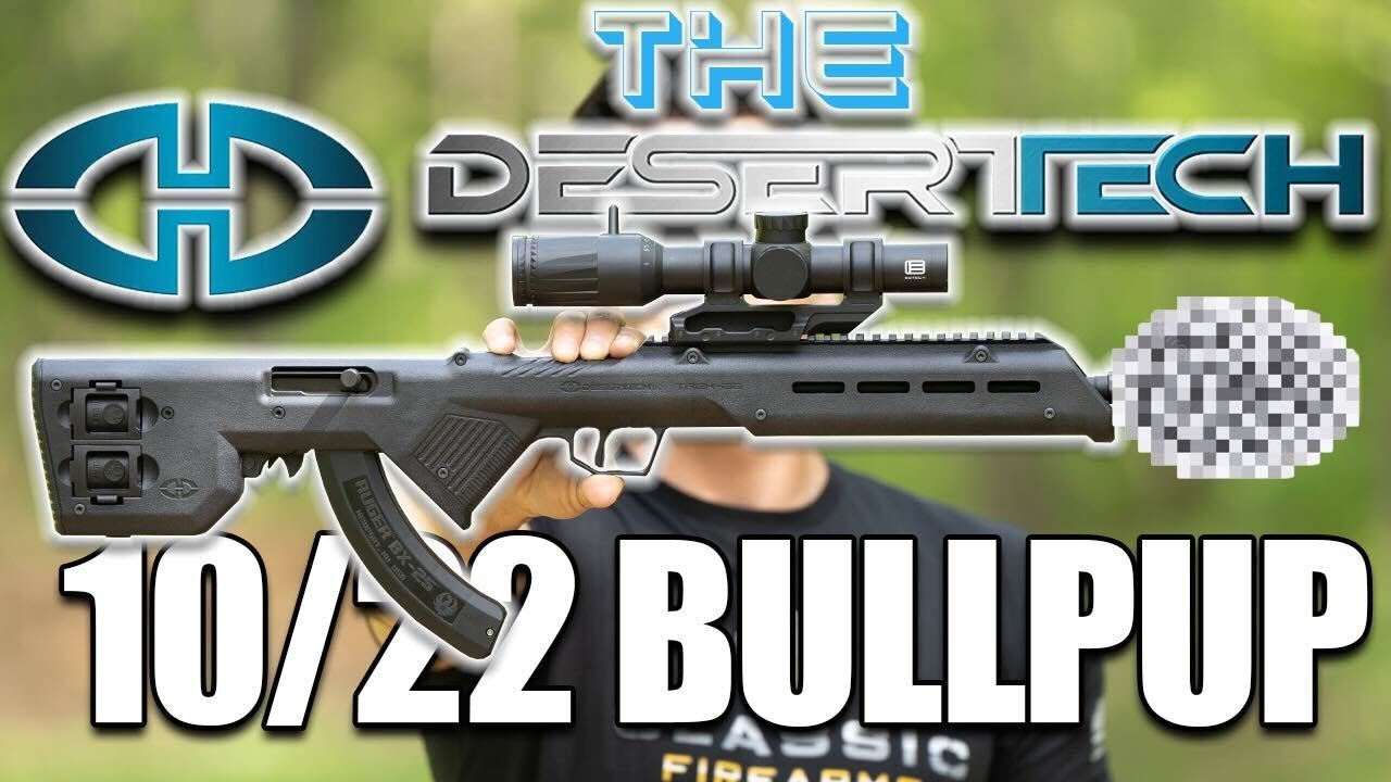 A Bullpup 10/22 Rifle! | Desert Tech Trek 22 - YouTube