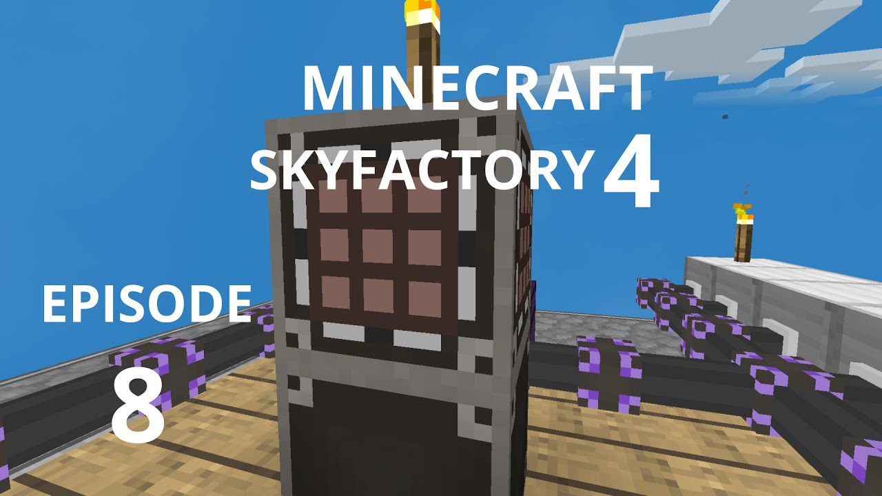 SkyFactory 4 Episode 8 Simple storage - YouTube