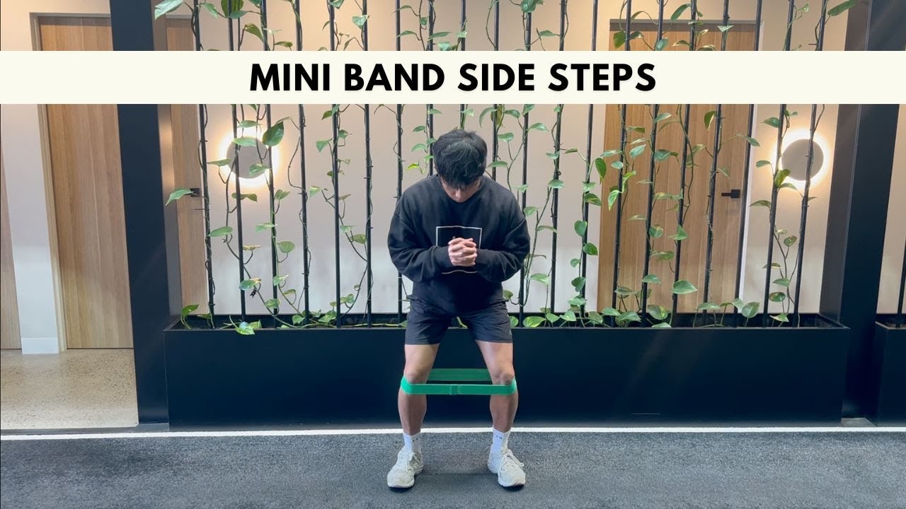 Mini Band Side Steps - YouTube
