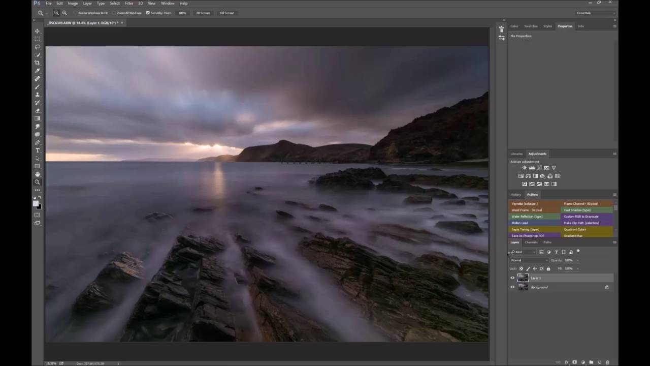 Radial blur - YouTube