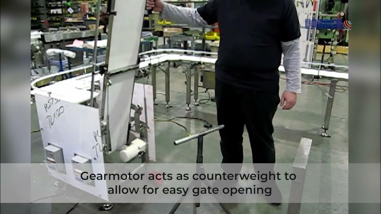 Dorner Lift Gate Conveyors Create Safe Walkthroughs And Maximize Usable