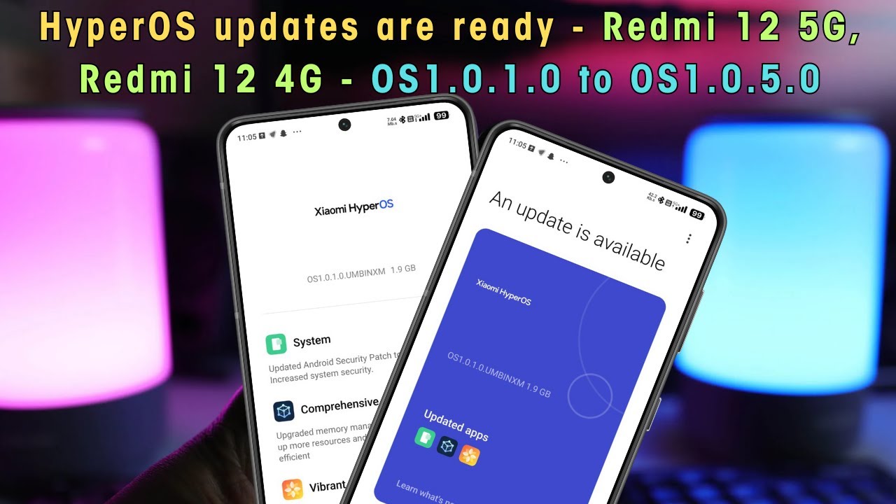 Redmi 12 5G and Redmi 12 4G HyperOS updates are ready 🔥 - YouTube