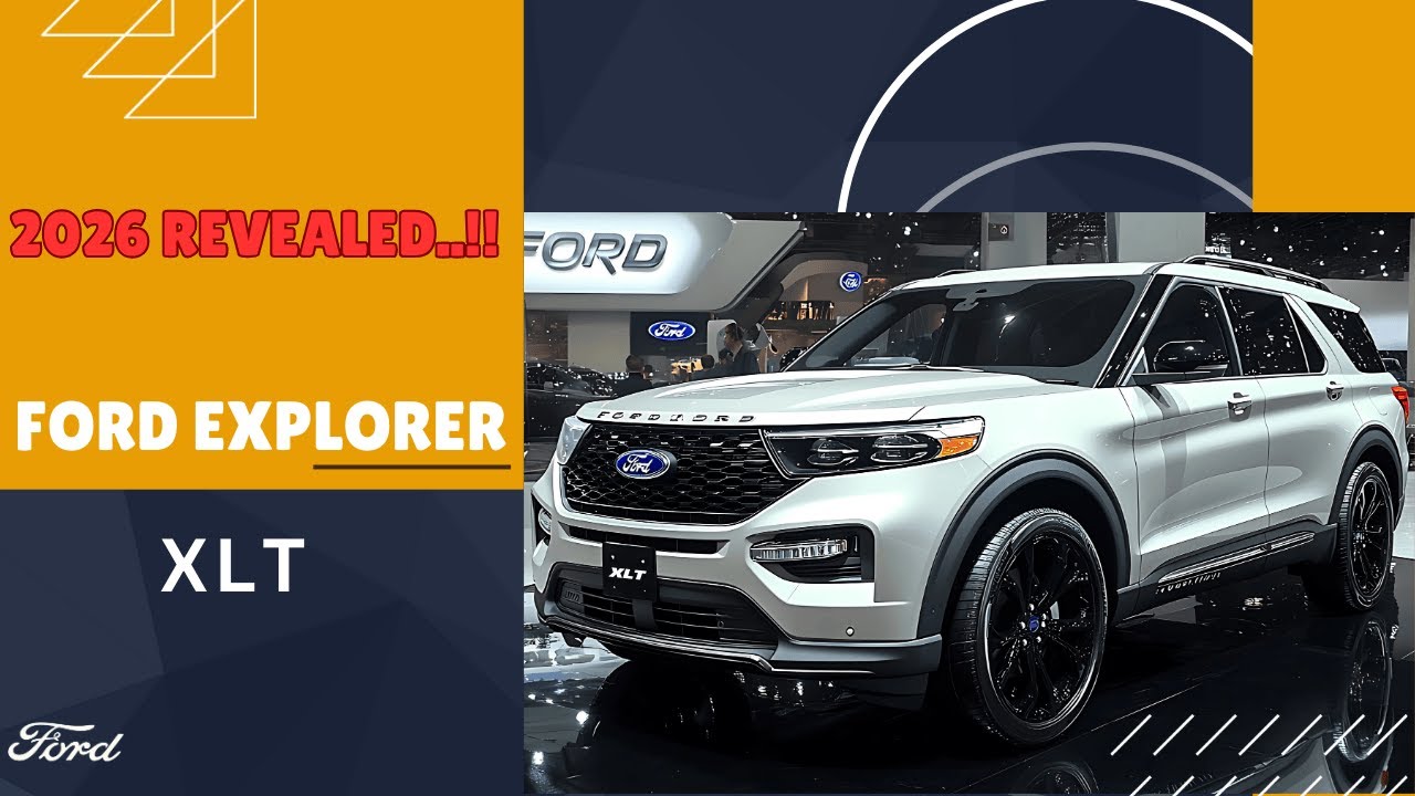 Discover the Advanced Tech in the 2026 Ford Explorer XLT - YouTube