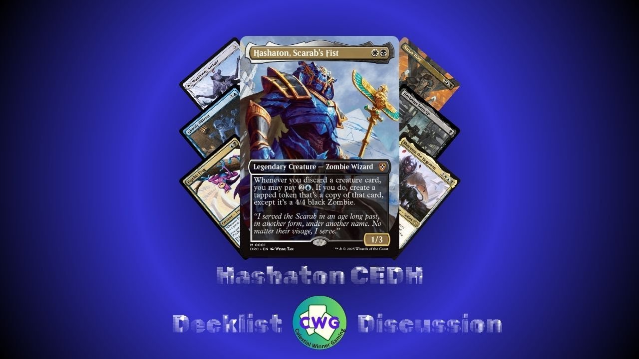CEDH Decklist Discussion, Patron's Choice! Hashaton, Scarab's Fist Deck ...