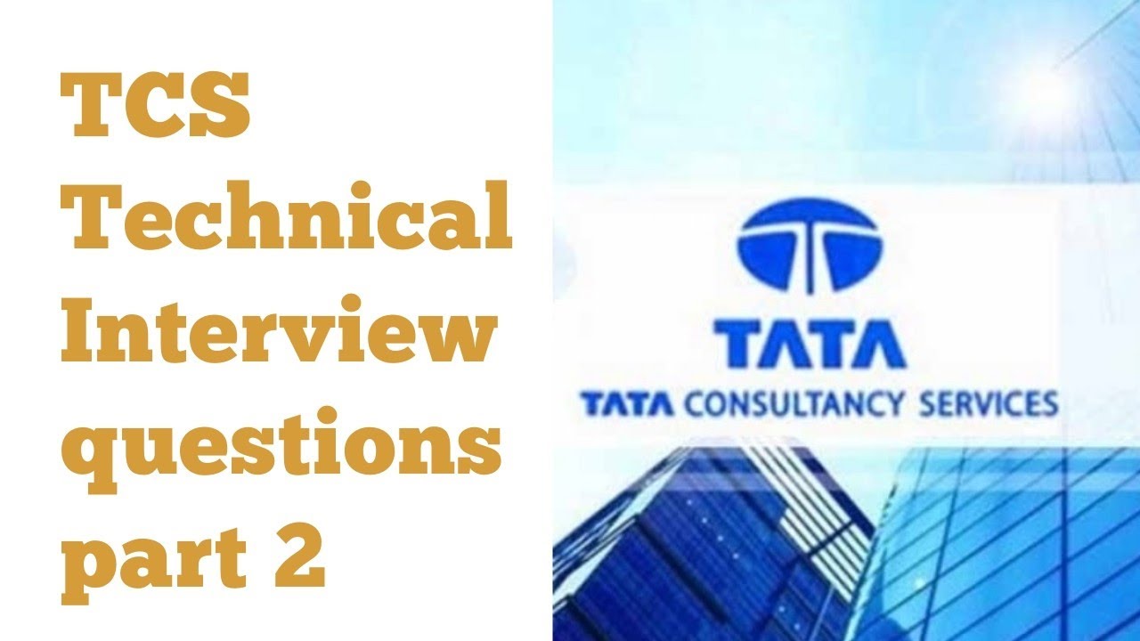 TCS interview Questions Technical part 2 - YouTube
