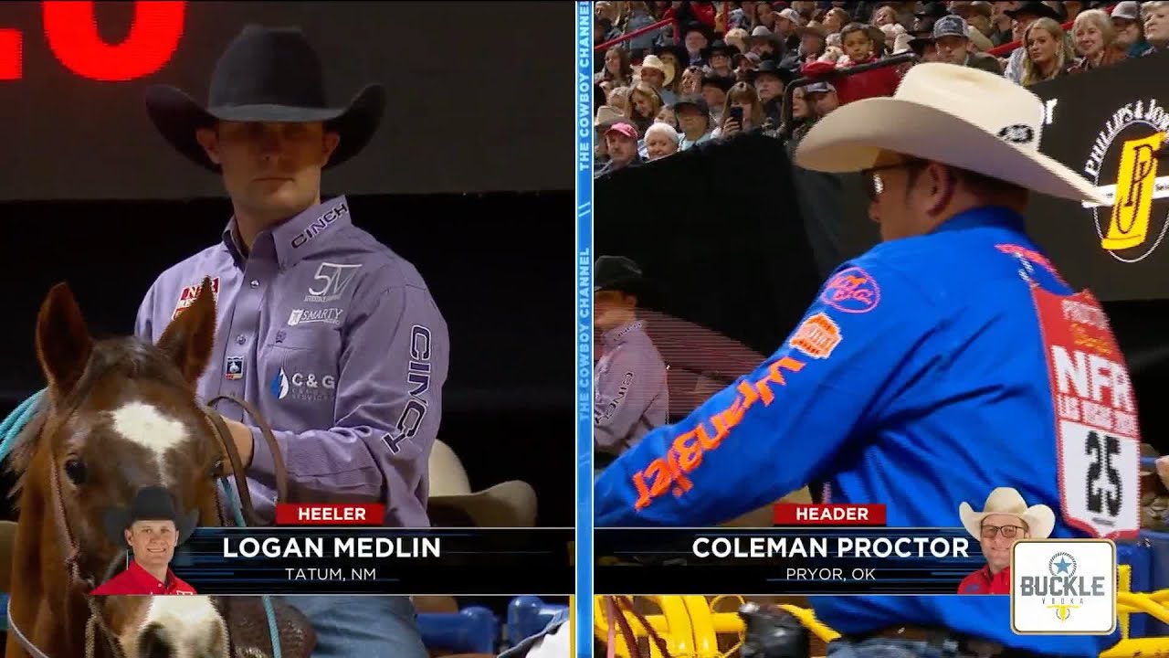 Coleman Proctor / Logan Medlin | 2024 NFR Round 7 - YouTube