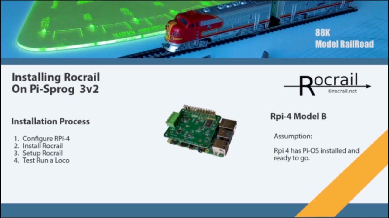 Pi Sprog RPi4 installation Part 1 - YouTube