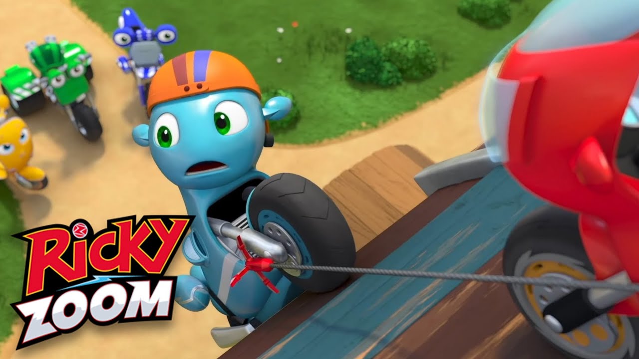 Novos amigos ⚡️Loops presentes ⚡️ Desenho Animado De Moto | Ricky Zoom ...