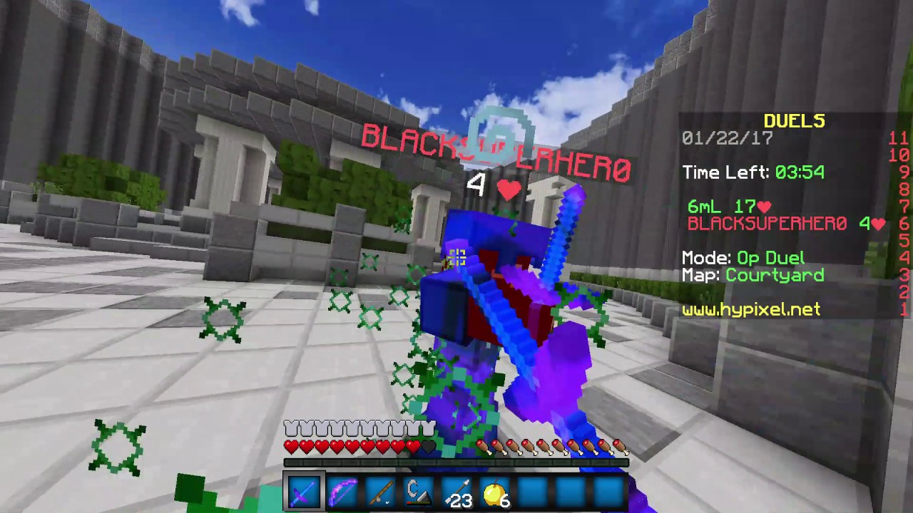 Insane Combos!! Pvp Duels on Hypixel! (Minecraft) - YouTube