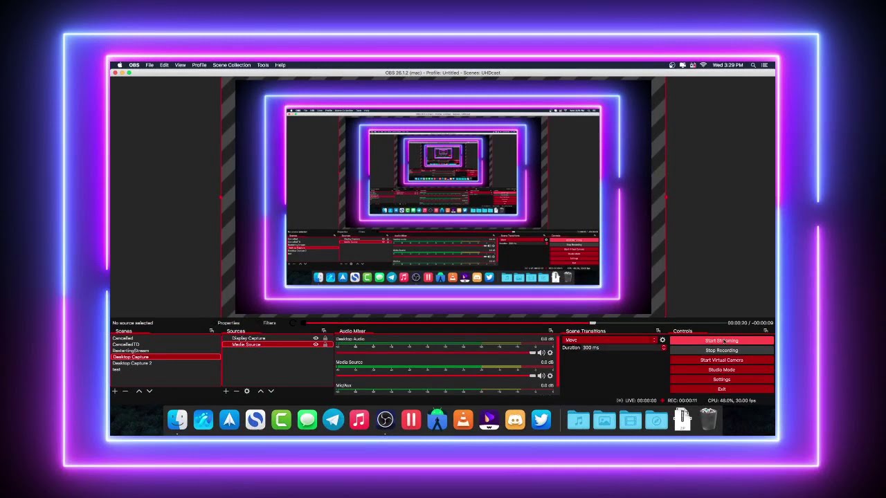 Working on some transitions for the rebrand of Today In UHDbits - YouTube