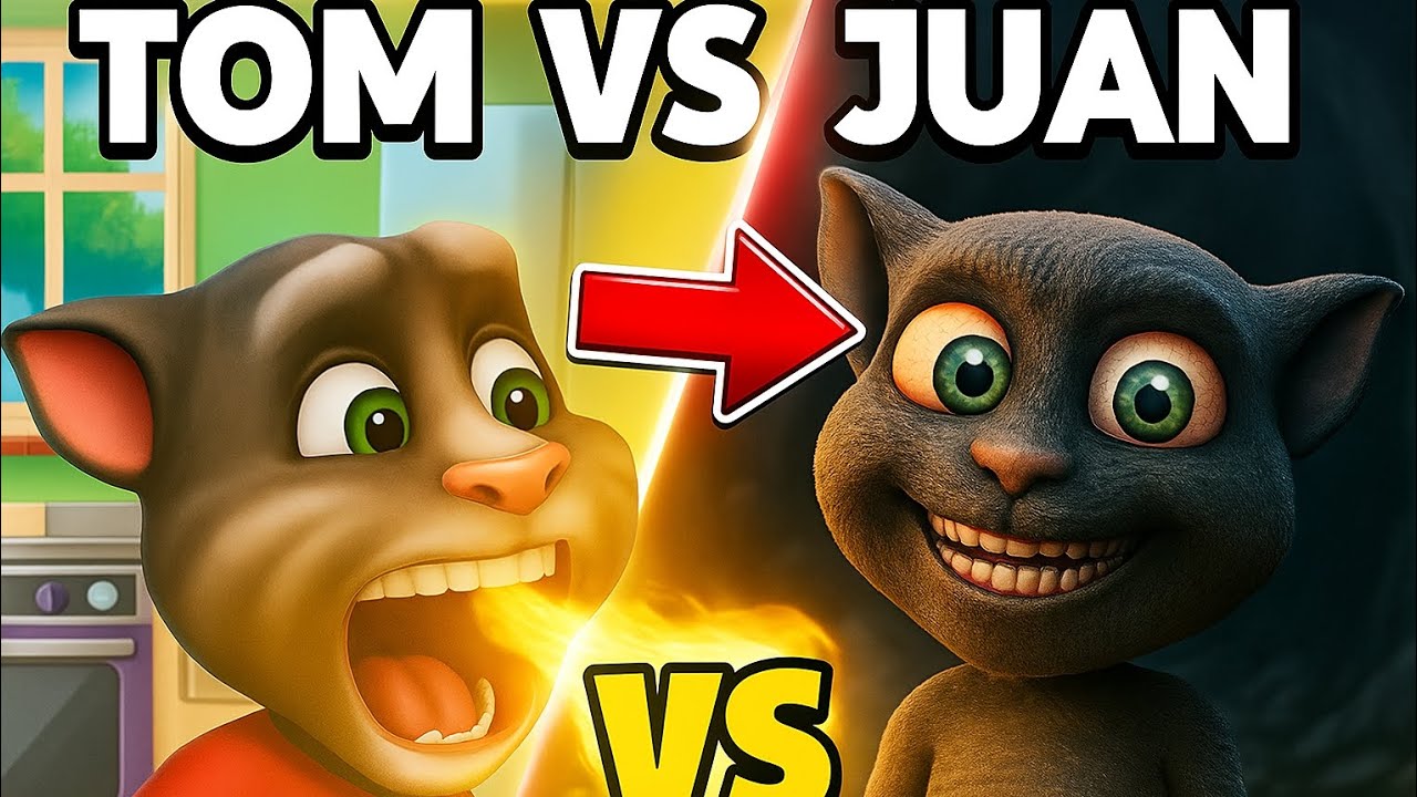 Tom vs Juan — Who Will Survive This Battle?! #talkingtom #talkingtomcat ...